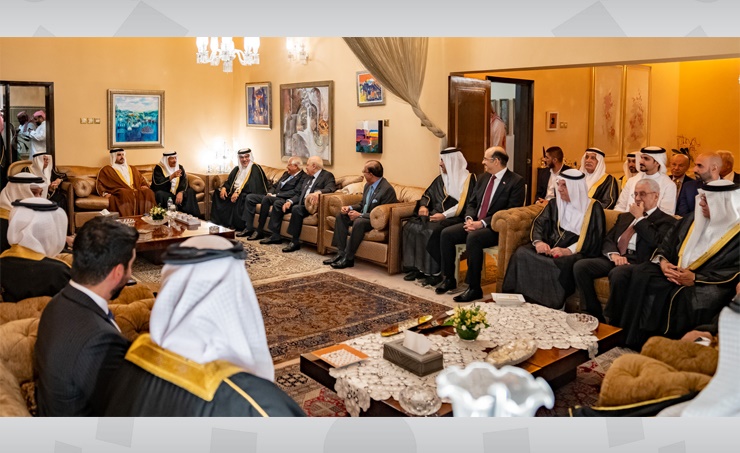 HRH the Crown Prince and Prime Minister visits the majlises of the ...