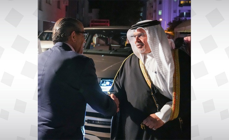 HRH the Crown Prince and Prime Minister visits the majlises of the Al ...