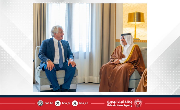 HRH the Crown Prince and Prime Minister meets with the CEO of PRAMAC ...