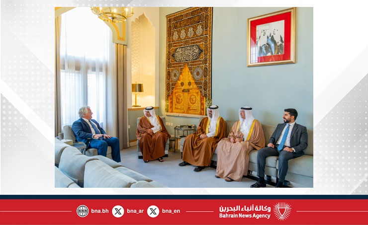 HRH the Crown Prince and Prime Minister meets with the CEO of PRAMAC ...