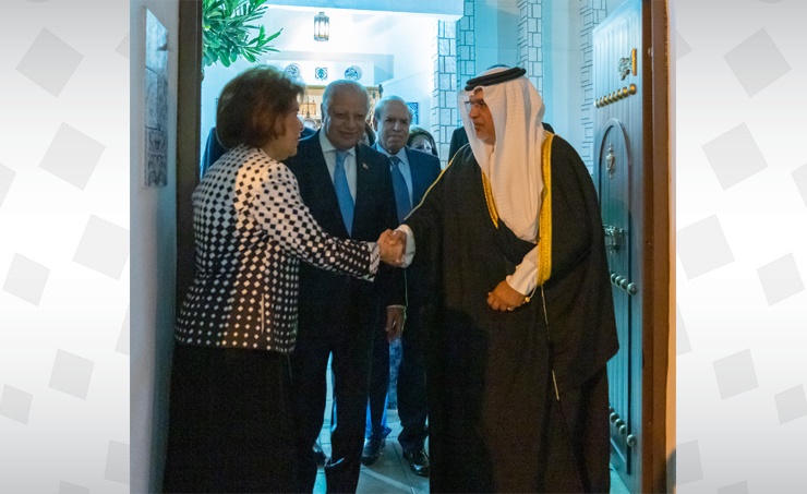 HRH the Crown Prince and Prime Minister visits the majlises of the Al ...