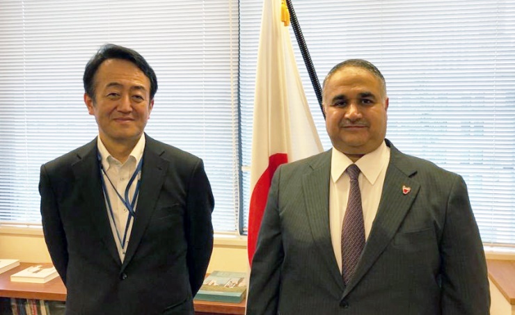 Japanese Assistant Foreign Minister receives Bahraini ambassador to Tokyo