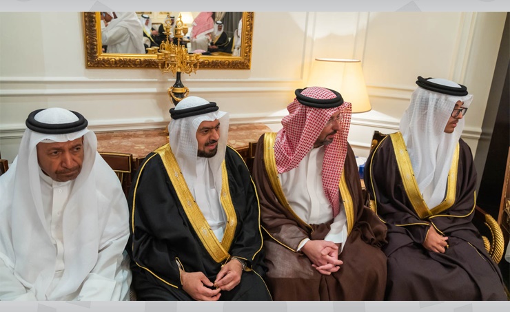 HRH the Crown Prince and Prime Minister visits the majlises of Abdullah ...