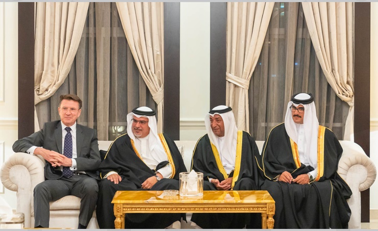 HRH the Crown Prince and Prime Minister visits the majlises of Abdullah ...