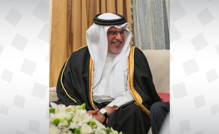 HRH the Crown Prince and Prime Minister visits the majlises of the Al ...