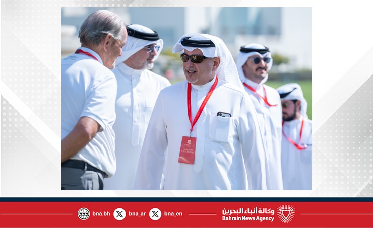 HRH the Crown Prince and Prime Minister attends the Royal Bahrain Concours
