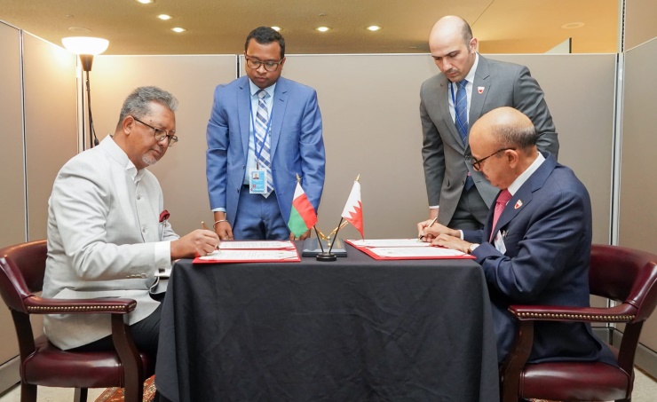 Foreign Minister meets Malagasy counterpart