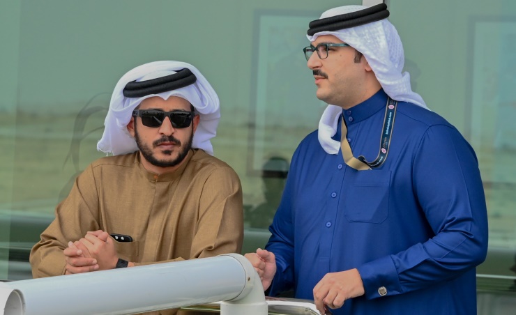 HH Shaikh Khalid bin Hamad attends Bahrain Turf Series races at REHC