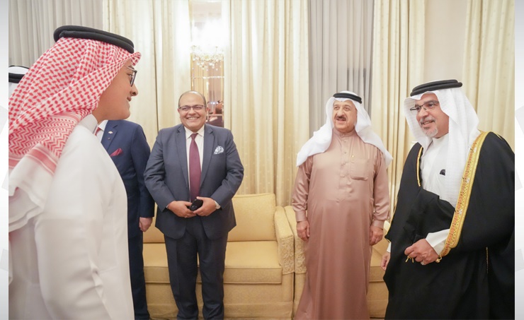 HRH the Crown Prince and Prime Minister visits the majlises of the ...