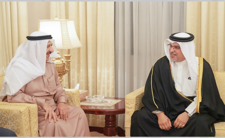 HRH the Crown Prince and Prime Minister visits the majlises of the ...