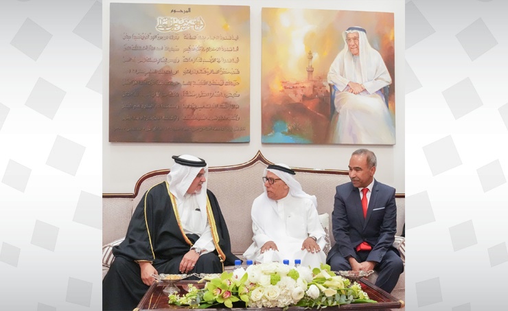 HRH the Crown Prince and Prime Minister visits the majlises of Abdullah ...