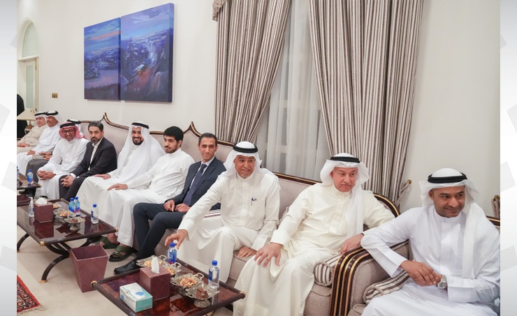 HRH the Crown Prince and Prime Minister visits the majlises of Abdullah ...