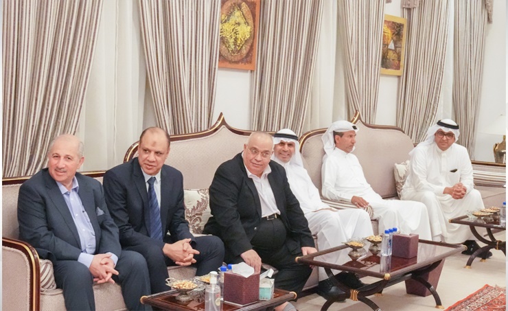 HRH the Crown Prince and Prime Minister visits the majlises of Abdullah ...