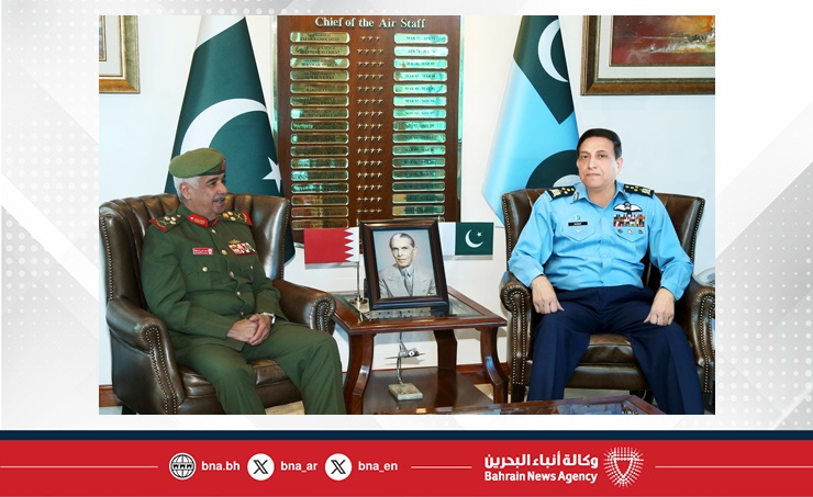 National Guard Commander meets Pakistan Air Staff Chief