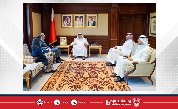 Foreign Minister receives US Ambassador to Bahrain