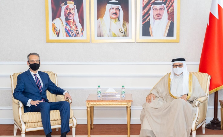 Foreign Minister meets US Ambassador to Bahrain