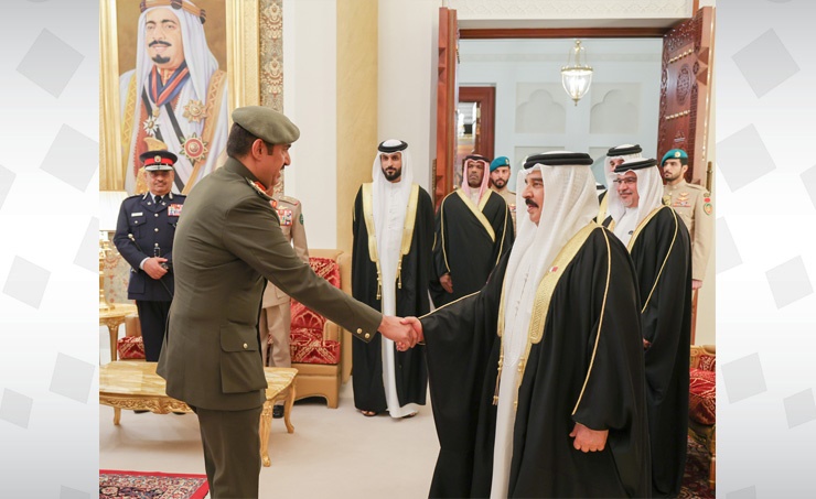 HM King receives BDF chief, Interior Minister and National Intelligence ...