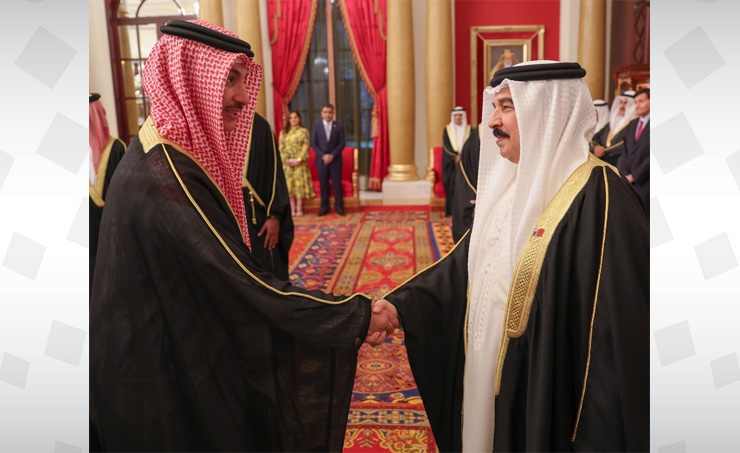 HM King receives Southern Governorate well-wishers