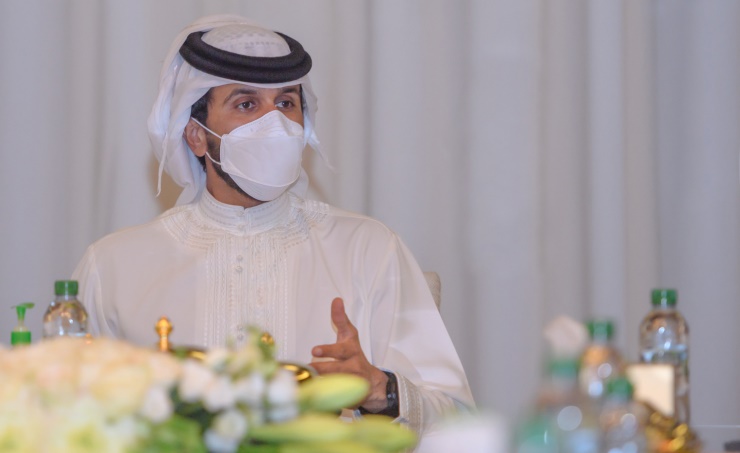 HH Shaikh Nasser receives Hope Projects Team