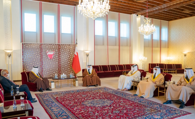 HRH the Crown Prince and Prime Minister receives the Chairman of the ...