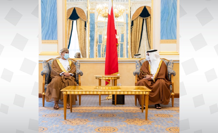 HRH the Crown Prince and Prime Minister receives the outgoing ...