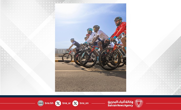 HH Shaikh Nasser bin Hamad inaugurates Bahrain’s longest cycling track