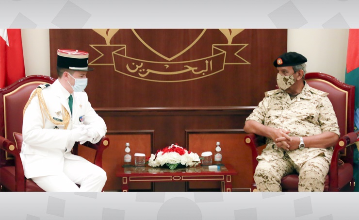 BDF Commander-in-Chief receives French Military Attaché
