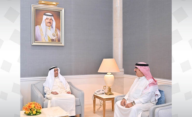 HM King's Special Representative receives Dr. Yasser Al Nasser