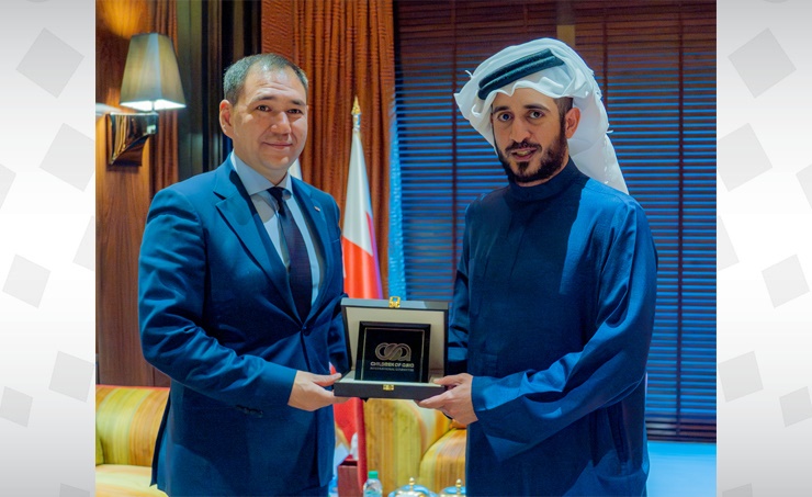 HH Shaikh Khalid bin Hamad meets CAIC President