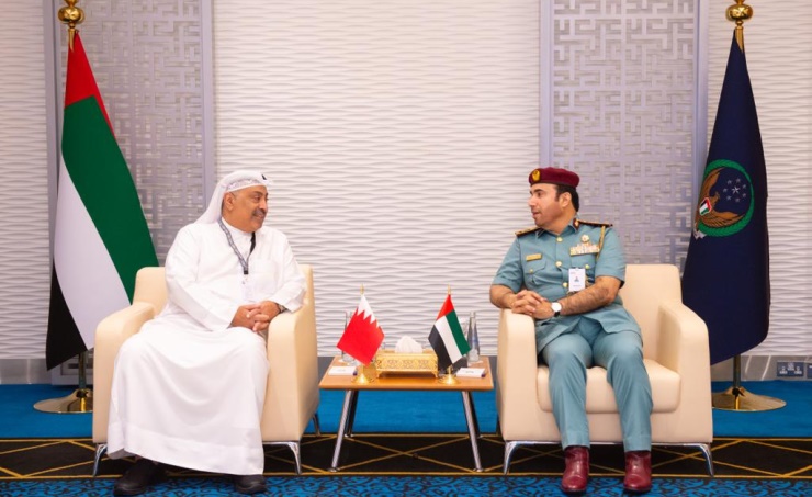 Interior Ministry’s Undersecretary meets UAE Inspector-General
