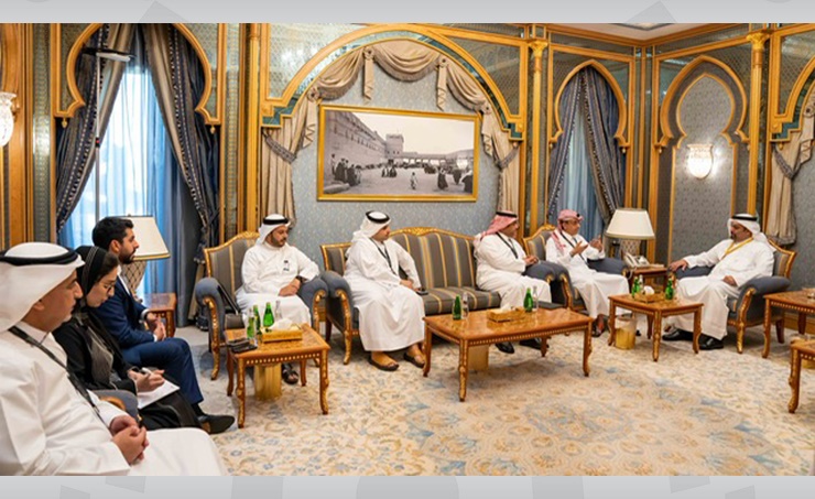 Finance Minister meets Chairman of Saudi Telecommunications Company