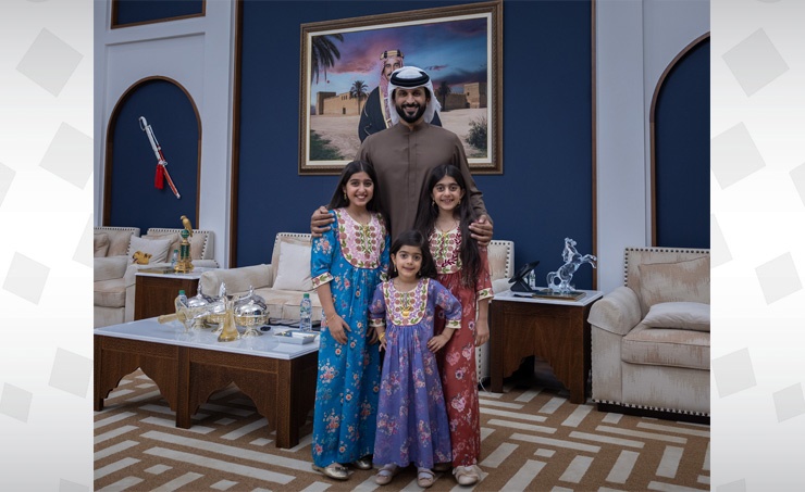 HH Shaikh Nasser Receives Young Pioneers from Beban Juniors Program