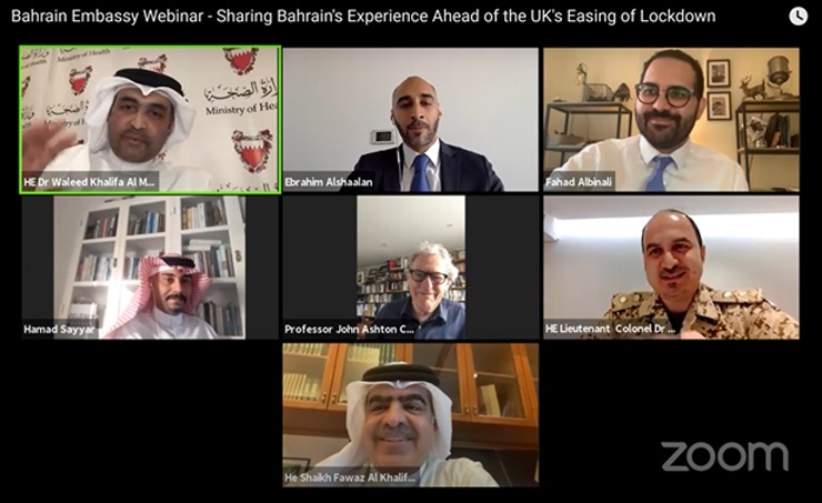 Embassy highlights Bahrain’ approach in combating coronavirus