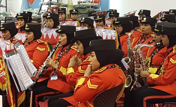 Bahrain's rich music expressed by all female BDF band