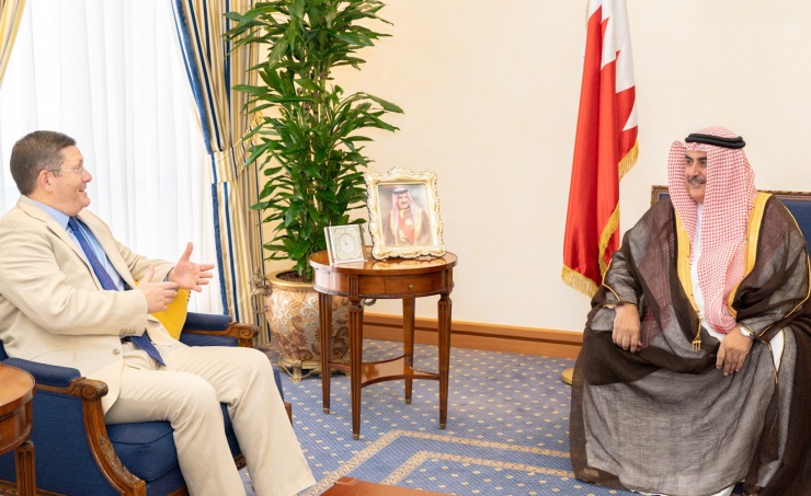 HM King’s Diplomatic Advisor receives UK ambassador