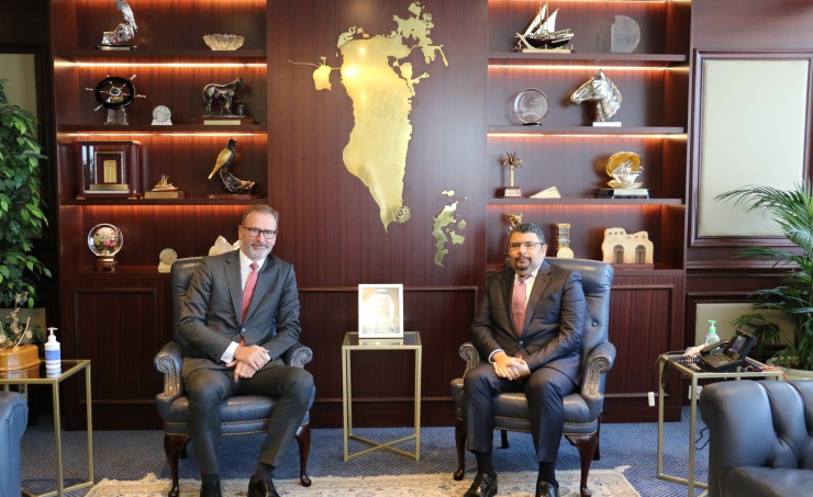 Electricity and Water Minister receives German Ambassador