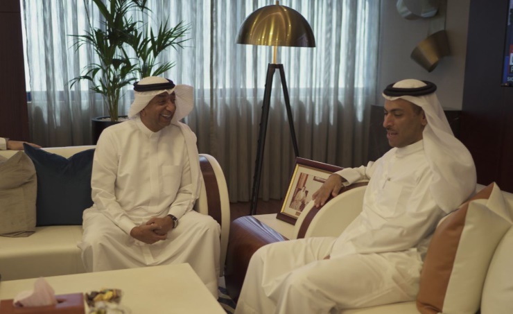 Information Minister receives BCCI chairman