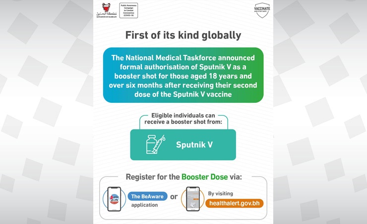 First of its kind approval for booster vaccination following Sputnik V ...