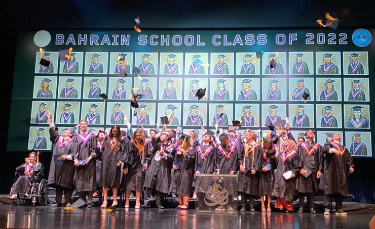 Bahrain School confers degrees to 53 graduates