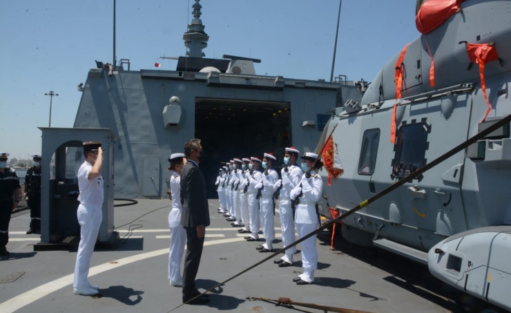 French frigate Languedoc docks for first time in Bahrain