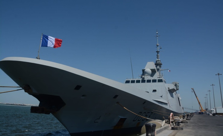 French frigate Languedoc docks for first time in Bahrain