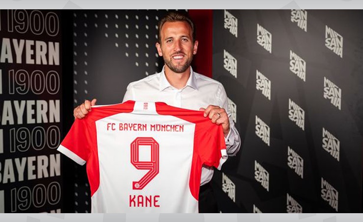 Bayern Munich sign Harry Kane