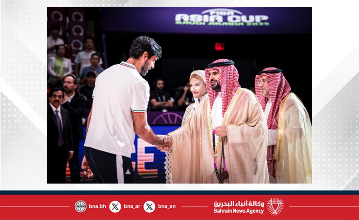 HH Shaikh Isa bin Ali attends FIBA Asia Cup final in Jeddah