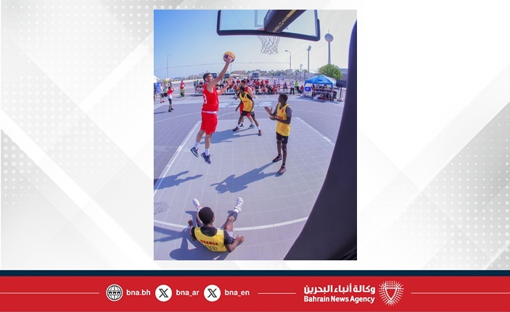 Bahrain Team (2) aims for new success in 3x3 basketball at Gymnasiade 2024