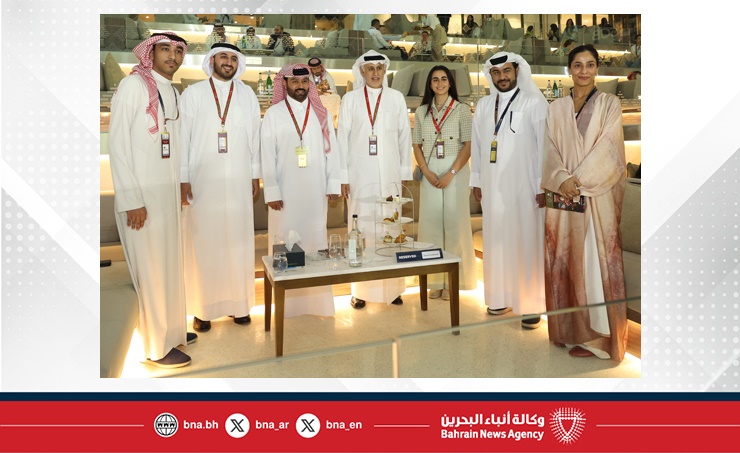 HH Shaikh Faisal bin Rashid bin Isa Al Khalifa attends launch of "Eid ...