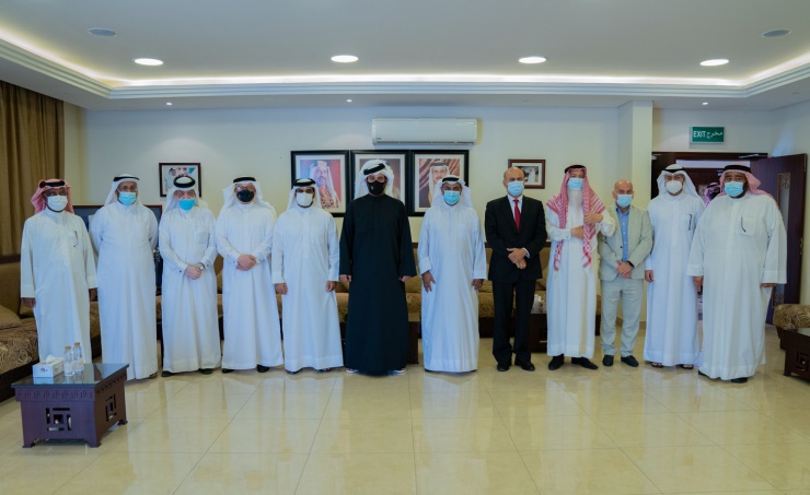 Khalid bin Hamad visits Riffa Club, Bahrain Golf Club