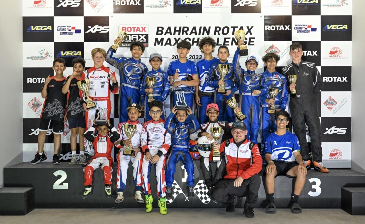 BIC crowns 2022/2023 champions of Bahrain Rotax MAX Challenge at BIKC