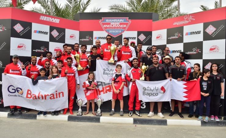 Racing Bahrain crowned endurance karting champions after 24-hour race win