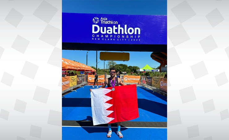 Bahrain's Moussa Karish wins silver medal at 2023 Asia Triathlon ...
