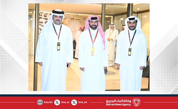 HH Shaikh Faisal bin Rashid bin Isa Al Khalifa attends launch of "Eid ...